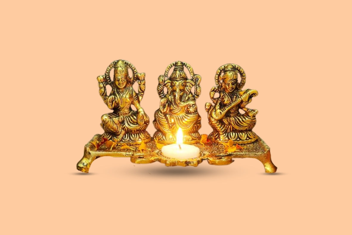 Brighten Your Temple with Handcrafted Diya Decor from Diwam Handicrafts